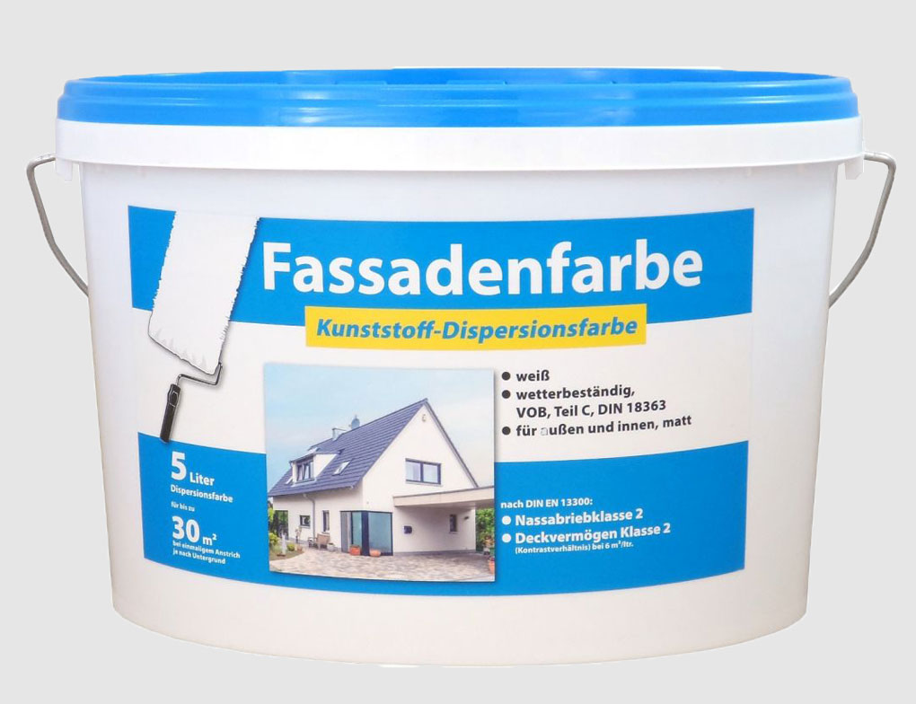 Fassadenfarbe 5 Liter