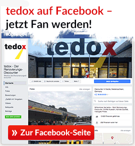 Onlineshop für Renovierungsbedarf | tedox