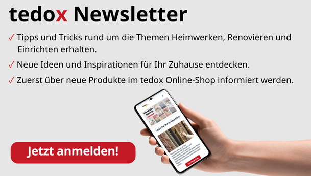 Onlineshop für Renovierungsbedarf | tedox
